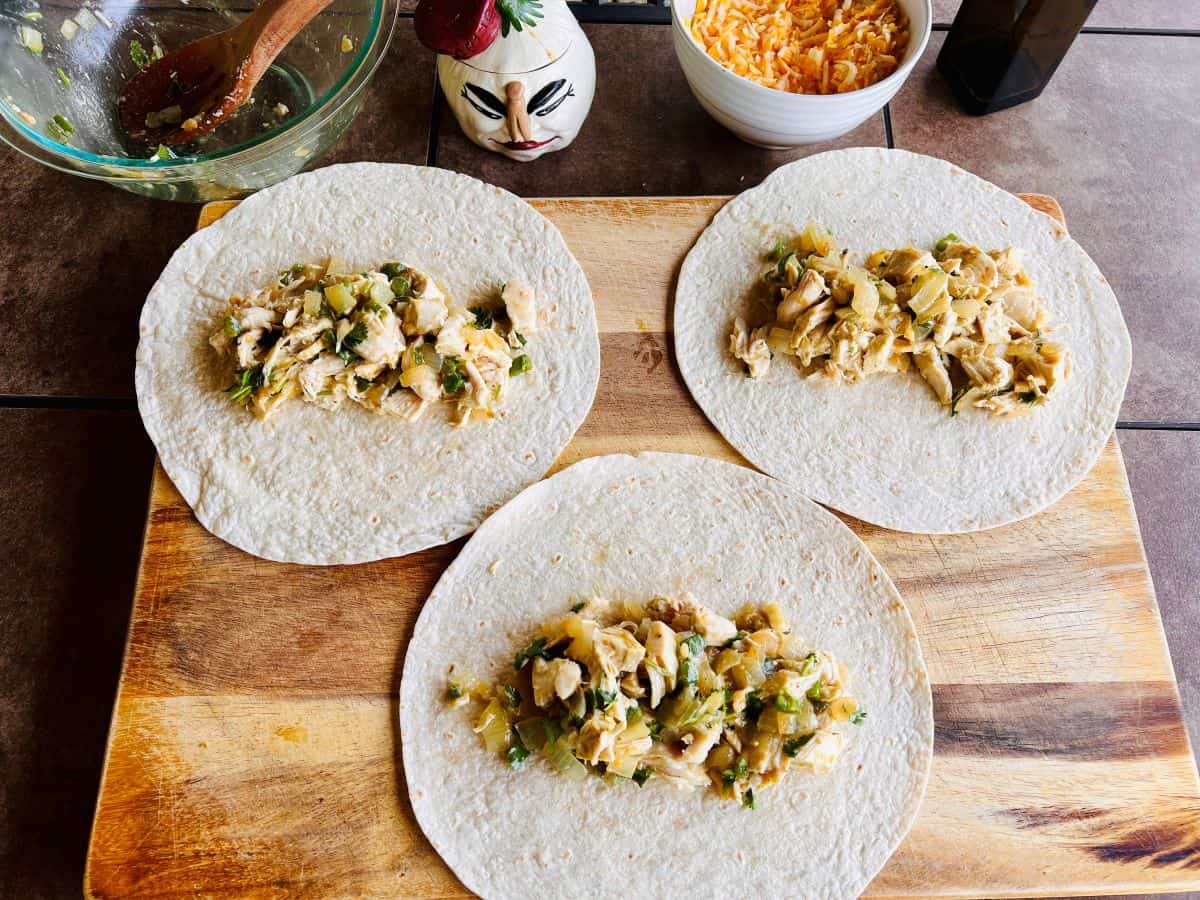 Homemade Chicken Chimichangas with Jalapeño Ranch - Entertaining the RV ...