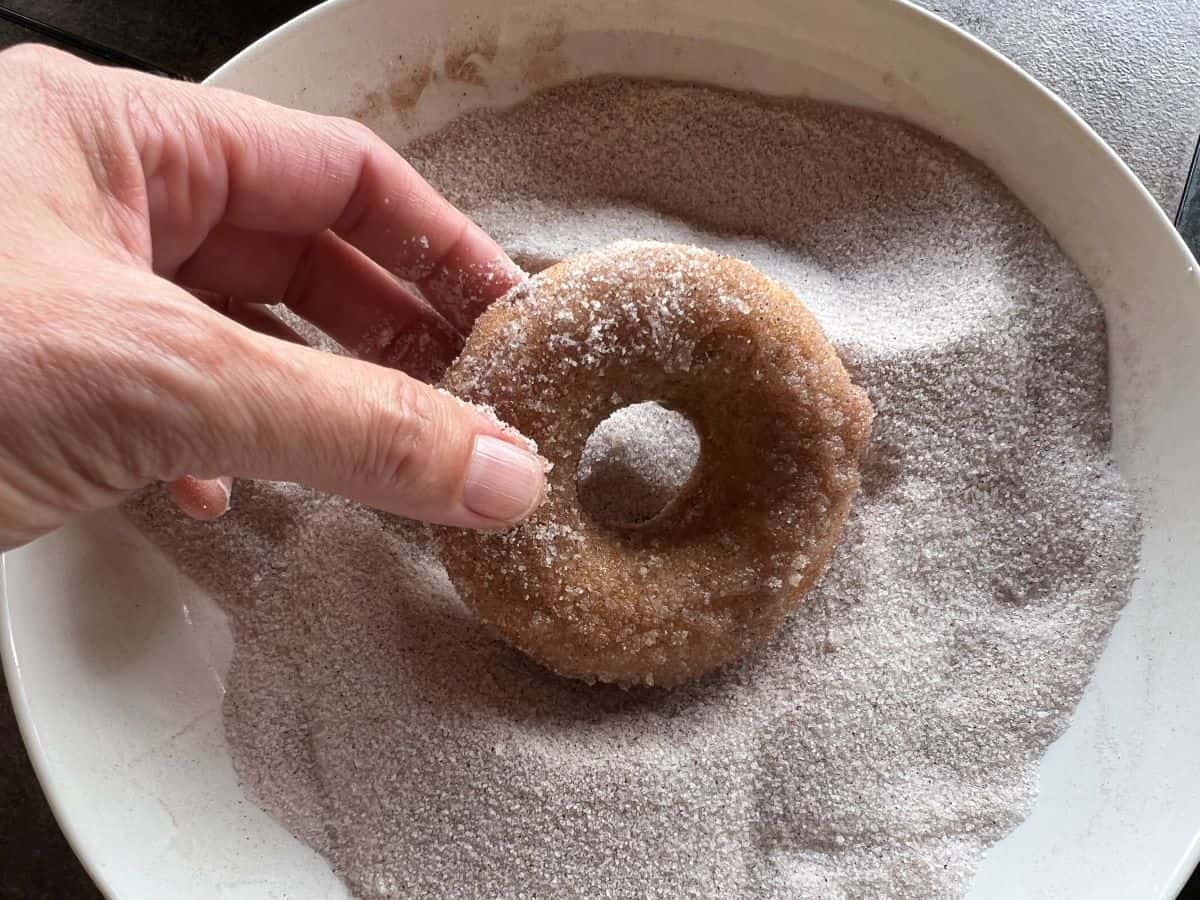 The Most Delicious Baked Apple Cider Donuts Recipe - Entertaining the ...