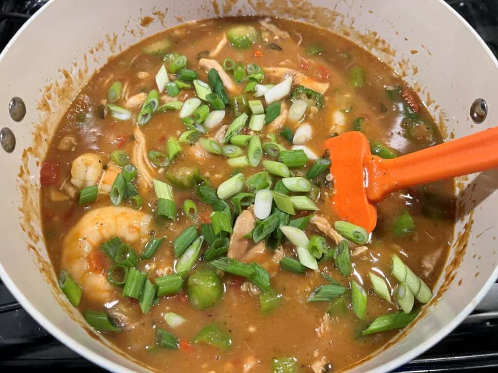 Easy Louisiana Gumbo with Shrimp and Chicken - Entertaining the RV Life